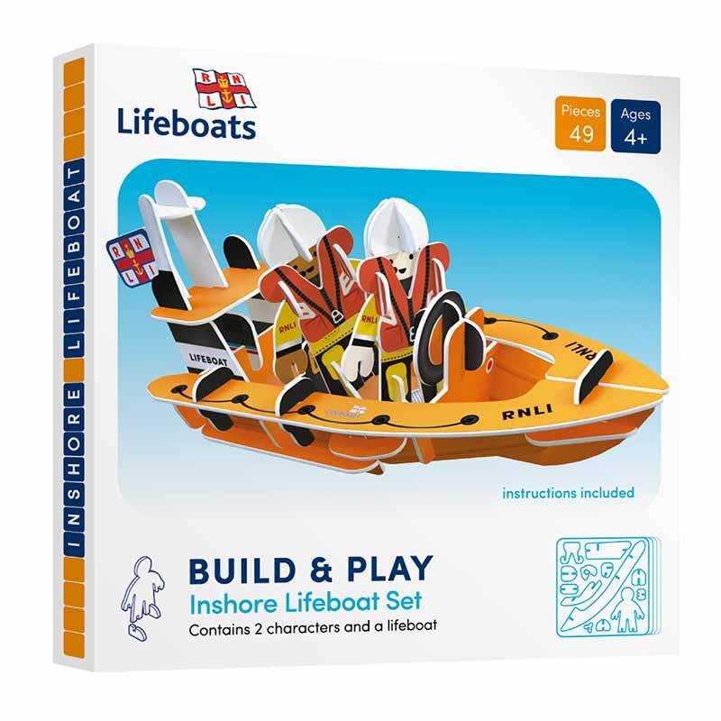 Ocean Rescue Lifeboat - Build & Play Lifeboat Toy Set - Playpress Toys ...