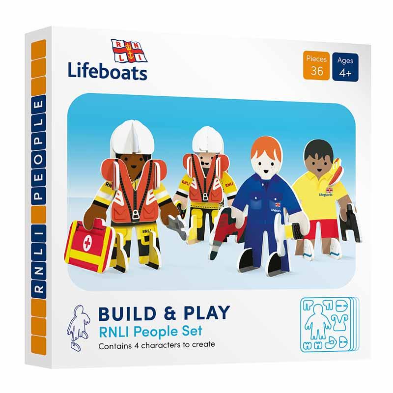 Eco-Friendly Ocean Rescue People Build & Play Toy Set - Playpress Toys ...