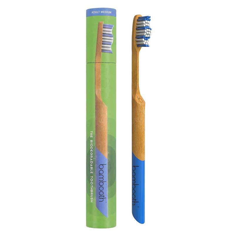 Adult Bambooth Toothbrush - Sea Blue | Eco-Friendly & Biodegradable ...
