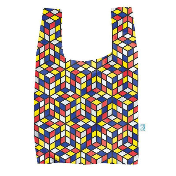 Cubes Reusable Shopping Bag - Made From 100% Recycled Plastic Bottles ...