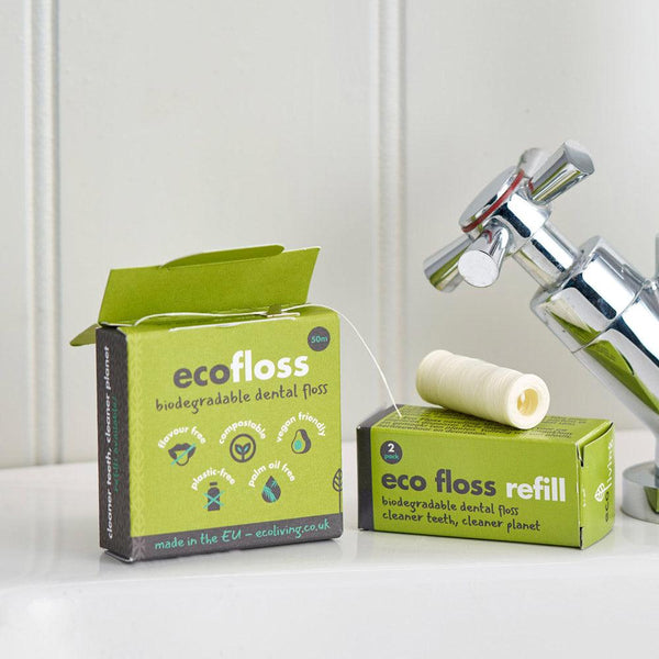 Eco Floss Refill - Plant-Based Vegan Floss | The Friendly Turtle