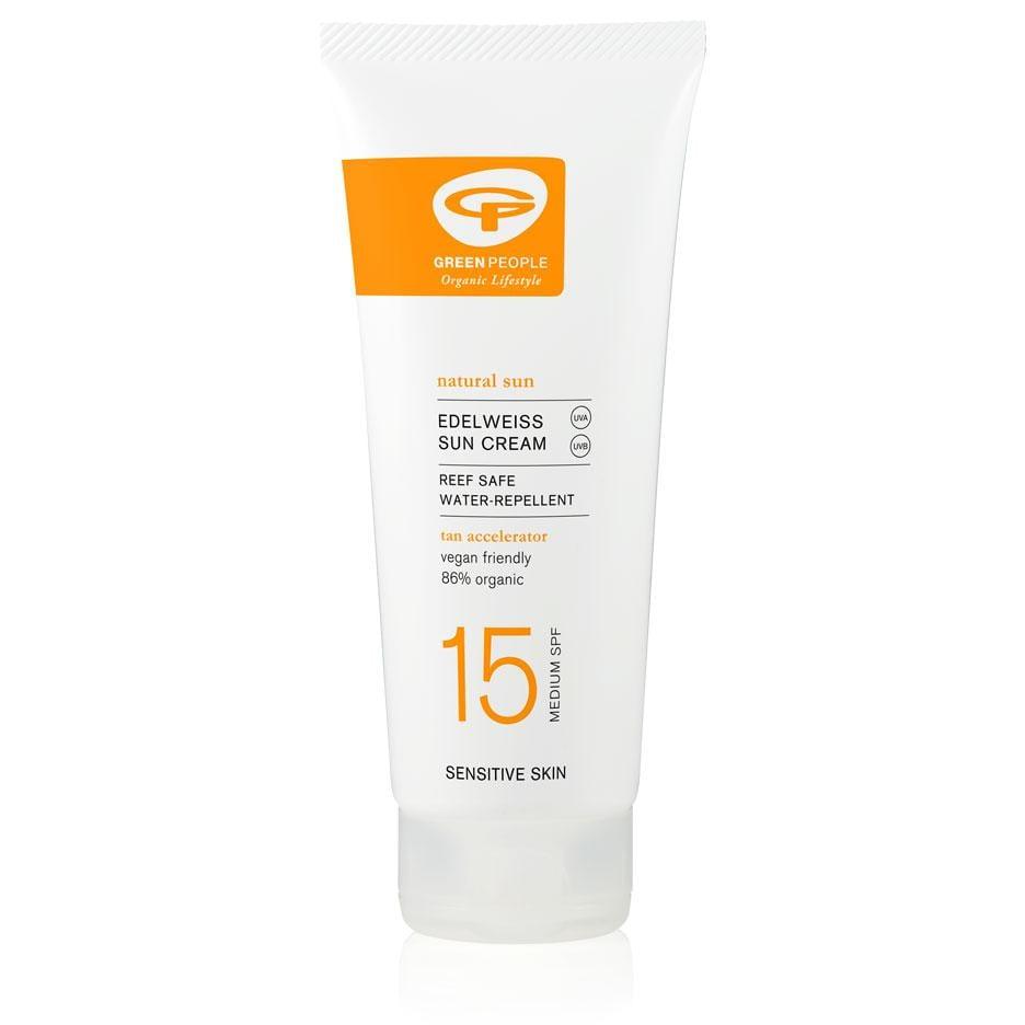 Organic Sun Cream SPF15 With Tan Accelerator | Green People – The ...